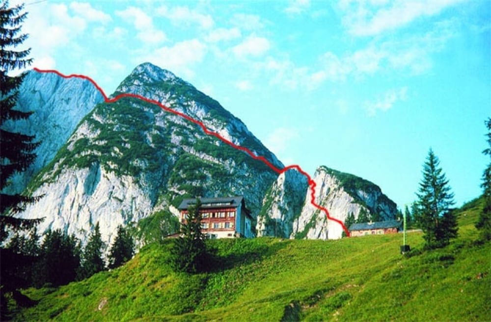 Klettersteig: Donnerkogel - Gosausee (Tour 133748)